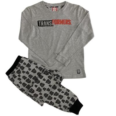 China Plus Size Kids Cotton Pajamas Set Full Print Boys Sleepwear Winter 3Y-10Y for sale