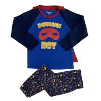 China Plus Size Kids Cotton Pajamas Set Full Print Boys Sleepwear Winter 3Y-10Y for sale