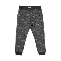 China Customized 100% Cotton Boys Jogging Sweatpants Elastic Drawstring Casual Pants Ages 3-10 for sale