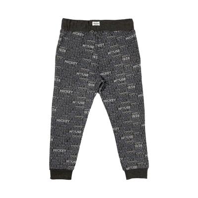 China Customized 100% Cotton Boys Jogging Sweatpants Elastic Drawstring Casual Pants Ages 3-10 for sale