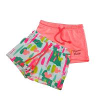 China 100% Organic Cotton Printed Baby Girl Shorts Anti-Shrink Summer Sweatpants Infants Toddlers for sale