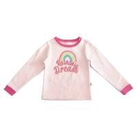 China Breathable Cotton Polyester Kids Pajamas O Neck Anti Pilling Ages 3 10 Years for sale