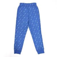 China Cartoon Printed 2 Piece Kids Pajama Set Polyester Cotton O Neck Sleepwear 2-12 Years for sale