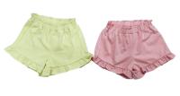 China 100% Combed Cotton Baby Shorts Pants 0-3M to 2Y Summer Ruched Breathable Anti-pilling for sale