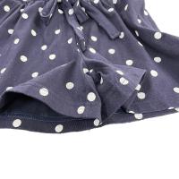 China Customize Printed 100% Combed Cotton Sleeveless Jumpsuits for Kids Girls Customization for sale