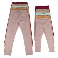 China Girls Leggings 62% Polyester 33% Cotton 5% Spandex Breathable Quick Dry Anti-Wrinkle Sizes 3Y-10Y for sale