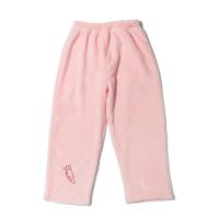 China Children Winter Coral Fleece Pajamas Set with 3D Rabbit Hat Ages 3-10 for sale