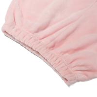 China Children Winter Coral Fleece Pajamas Set with 3D Rabbit Hat Ages 3-10 for sale