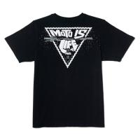 China White and Black 100% Cotton Men's T-Shirts Custom Printing Knitted Weaving Method for sale