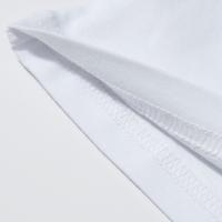 China 100% Cotton Men's T-Shirt OEM Custom Printing Digital Print O-Neck White for sale