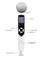 China Ozone Plasma Pen 2 in 1 for Spot Removal and Eyelifting 110V 240V for sale