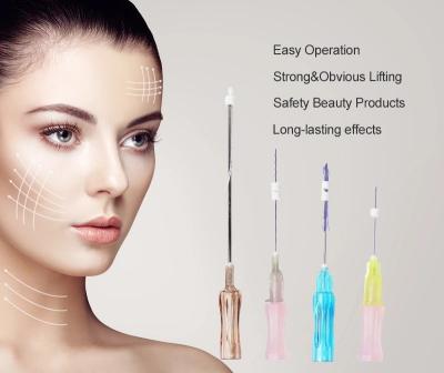 China Pdo Thread 21g*90mm Cog 3d with L Type Cannula Pdo Thread Cog Korea for sale