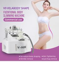 China Portable V9 vela slim RF cavitation Infrared body shape slimming machine for sale