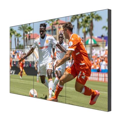 China 55 Inch LCD Video Wall Display 3.5mm Ultra Narrow Bezel Commercial Advertising LCD Splicing Screen for sale
