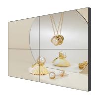 China Shopping Mall 55 Inch Video Wall LCD Splicing Screen 0.88mm Bezel 4K UHD Commercial Advertising Display for sale