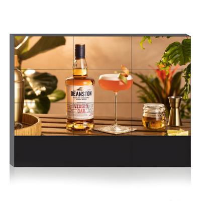 China 49 Inch Narrow 3.5mm Bezel LCD Wall Display 500nit Industrial Grade 4K UHD Commercial Advertising Screen for sale