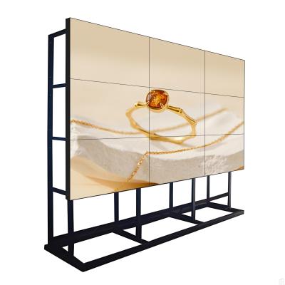 China 55 Inch Ultra Narrow Bezel LCD Video Wall Commercial Display 1.7mm Splicing Screen 4K UHD Advertising for sale
