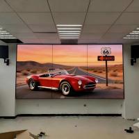 China 55 Inch 3.5mm Indoor 2x2 3x3 LCD Video Wall Splicing Screen 4K UHD Commercial Advertising Display for sale