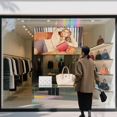 China Window LCD Digital Window Displays Signage Board Solution for Storefront Shop 4K UHD Commercial Advertising for sale