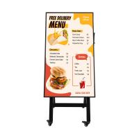 China Electronic Digital Menu Boards 3840x2160 4K UHD for Businesses Restaurants Commercial Advertising Display for sale