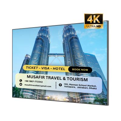 China High Resolution 4K Digital Signage Display Elevator SDK Digital Media Displays 43 to 86 Inch LCD Screen for sale