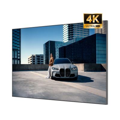 China 4K Digital Advertising Display Screens 43-86 Inch UHD Indoor Commercial LCD Panel for Marketing Retail for sale