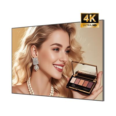 China High Brightness 4K UHD Store Advertising Digital Signage Display Wall Mounted 55 Inch for sale