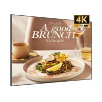 China Commercial All in One 4K ELED Backlight Digital Display Screen 43 Inch Android Advertising Indoor for sale