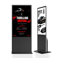 China Non Touch Floor Standing Digital Signage Display 65 Inch 4K UHD 2GB Android Commercial Advertising Screen for sale