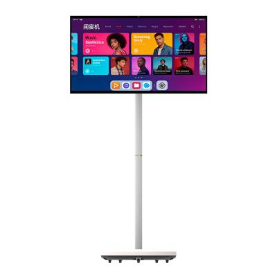 China Wireless Portable TV Touch Screen Long Battery Life Rechargeable 4K UHD Commercial Display for sale