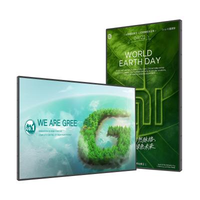 China Wall Mounted 43 Inch 4K Display Monitor Commercial LCD Screen Digital Signage Display for sale