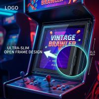 China 21.5 Inch Open Frame LCD Digital Signage Arcade Game Machine Display Interactive Capacitive Touch Full HD for sale