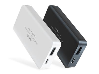 China A+C 3C Mobile Phone Accessories 65W Gallium Nitride Gan Charger for sale