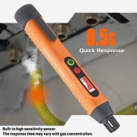China 50-500ppm Portable Gas Leak Detector Combustible Gas Leak Detector Pen Visual Alerts for sale