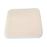 China Iso Waterproof Foam Wound Dressing White High Absorption Medical 10x10cm for sale