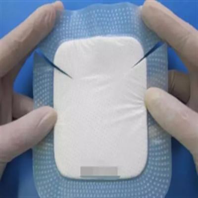 China OEM Adhesive Foam Sterile Wound Dressing For Foot for sale