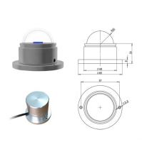 China RS232/RS485/4-20mA Output Optical Pyranometer Sun Solar Radiation Sensor 0-1500W/M2 for sale