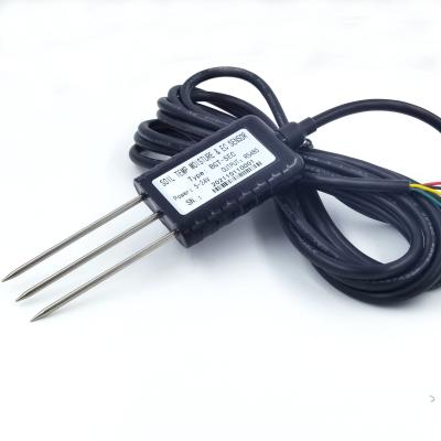 China BGT UART RS485 MODBUS-RTU SDI12 Soil Moisture Temp EC Sensor Transmitter for Greenhouse for sale