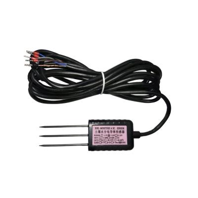 China RS485 Modbus SDI12 4-20mA 0-2V Output Soil Moisture Sensor with IP68 Protection Level for sale