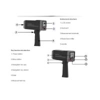 China Open Channel Handheld Portable Lcd Display Radar for Water Flow Velocity Measurement for sale