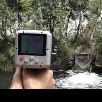 China Open Channel Handheld Portable Lcd Display Radar for Water Flow Velocity Measurement for sale