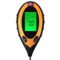 China Moisture Gardening Water Soil Testing Machine 4 in 1 PH Meter with LCD Sensor Prob for sale