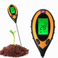 China Moisture Gardening Water Soil Testing Machine 4 in 1 PH Meter with LCD Sensor Prob for sale