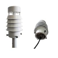 China RS485 Modbus Ultrasonic Anemometer for Wind Speed Direction Temperature Humidity Pressure for sale