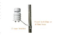 China RS485 Modbus Ultrasonic Anemometer for Wind Speed Direction Temperature Humidity Pressure for sale