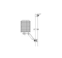 China Outdoor 10 Plates Radiation Shield Air Temperature Humidity Sensor with RS485 Modbus for sale