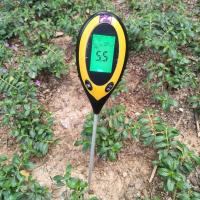 China Farming BGT's 4-in-1 Soil pH Moisture Temperature and Sunlight Meter 22mm x 63mm x 36mm for sale