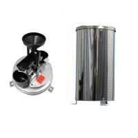 China RTS 0.5mm Stainless Steel Tipping Bucket Rain Gauge for Landslide and Flood Monitoring for sale