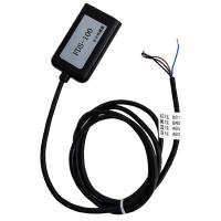 China Irrigation Capacitive Soil Moisture Temperature Sensor Waterproof RS485 -30-70C IP68 for sale