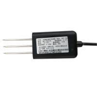 China Irrigation Capacitive Soil Moisture Temperature Sensor Waterproof RS485 -30-70C IP68 for sale